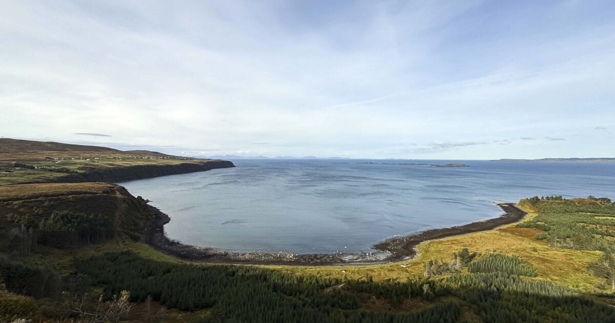 Getting to Gillen Beach, Waternish, Skye - Mint Croft